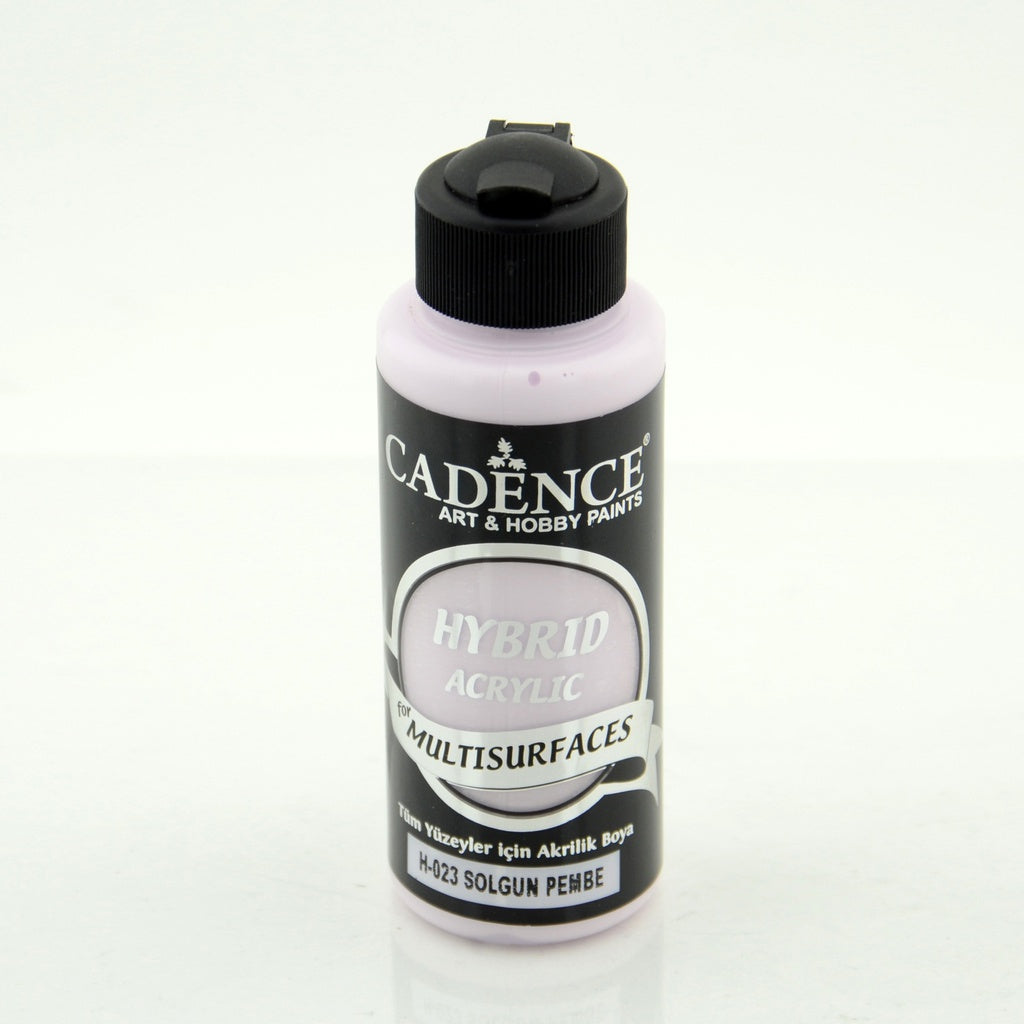 Cadence Hybrid Acrylic Paint - Faded Pink (120ml) – Art Inspirations ...
