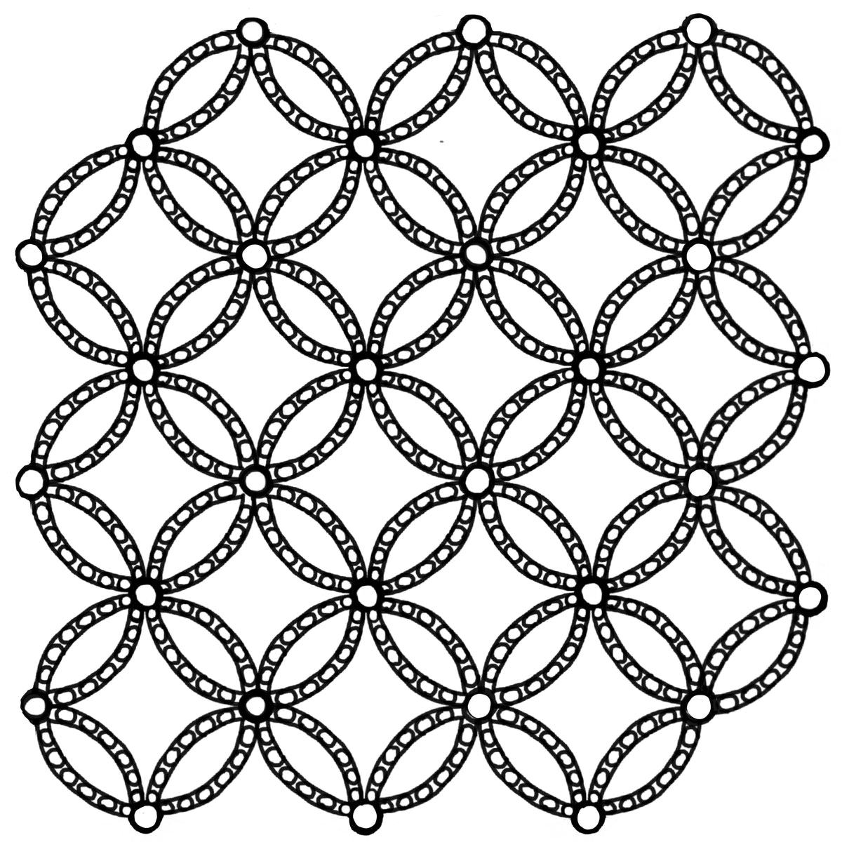 Art Inspirations Never Ending Link 8x8” stencil – Art Inspirations ...