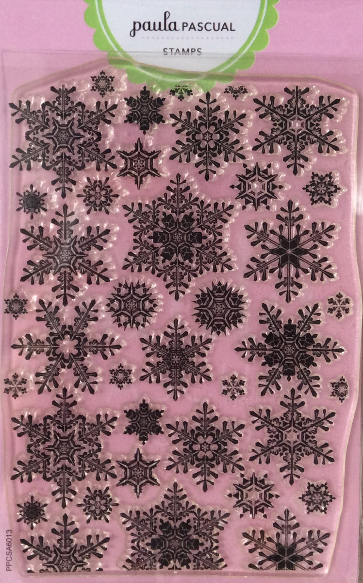 Paula Pascual Stamp Set Snow Flakes – Art Inspirations Crafts UK