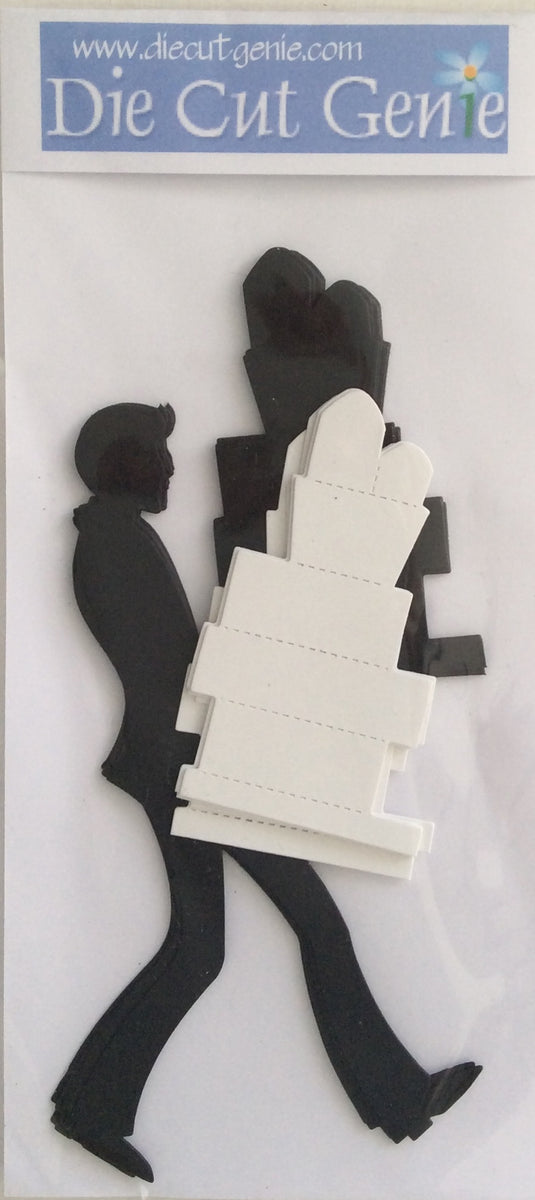 Genie Silhouette Die Cut Sets - The Edward Set x 5 – Art Inspirations ...