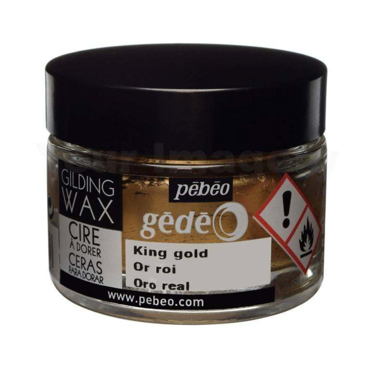 Pebeo Gilding Wax King Gold 30ml – Art Inspirations Crafts UK