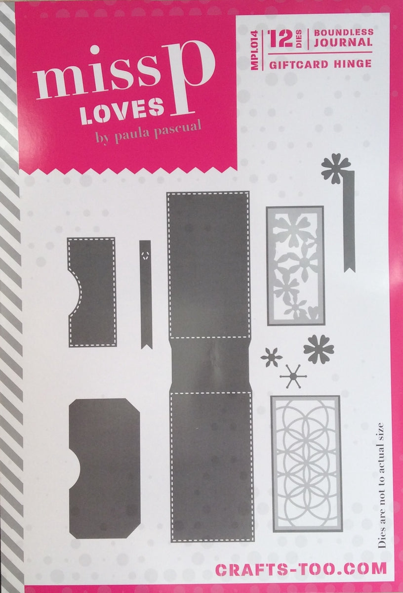 Miss P Loves Die Set Designed by Paula Pascual - Boundless Journal - G ...